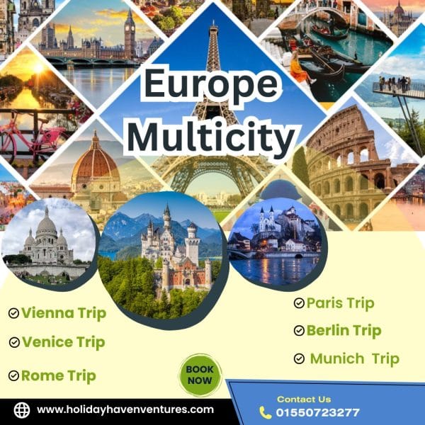 Europe multicity best Tour Package 2026 - Holiday Haven Ventures